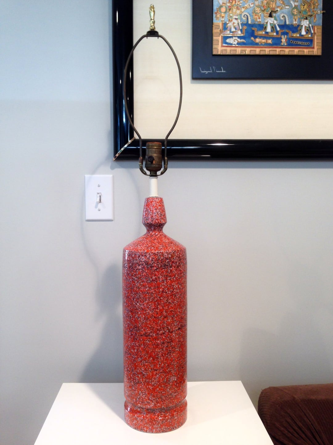 Vintage Raymor Italy Pottery Lamp With Raymor Label and Signature - Etsy