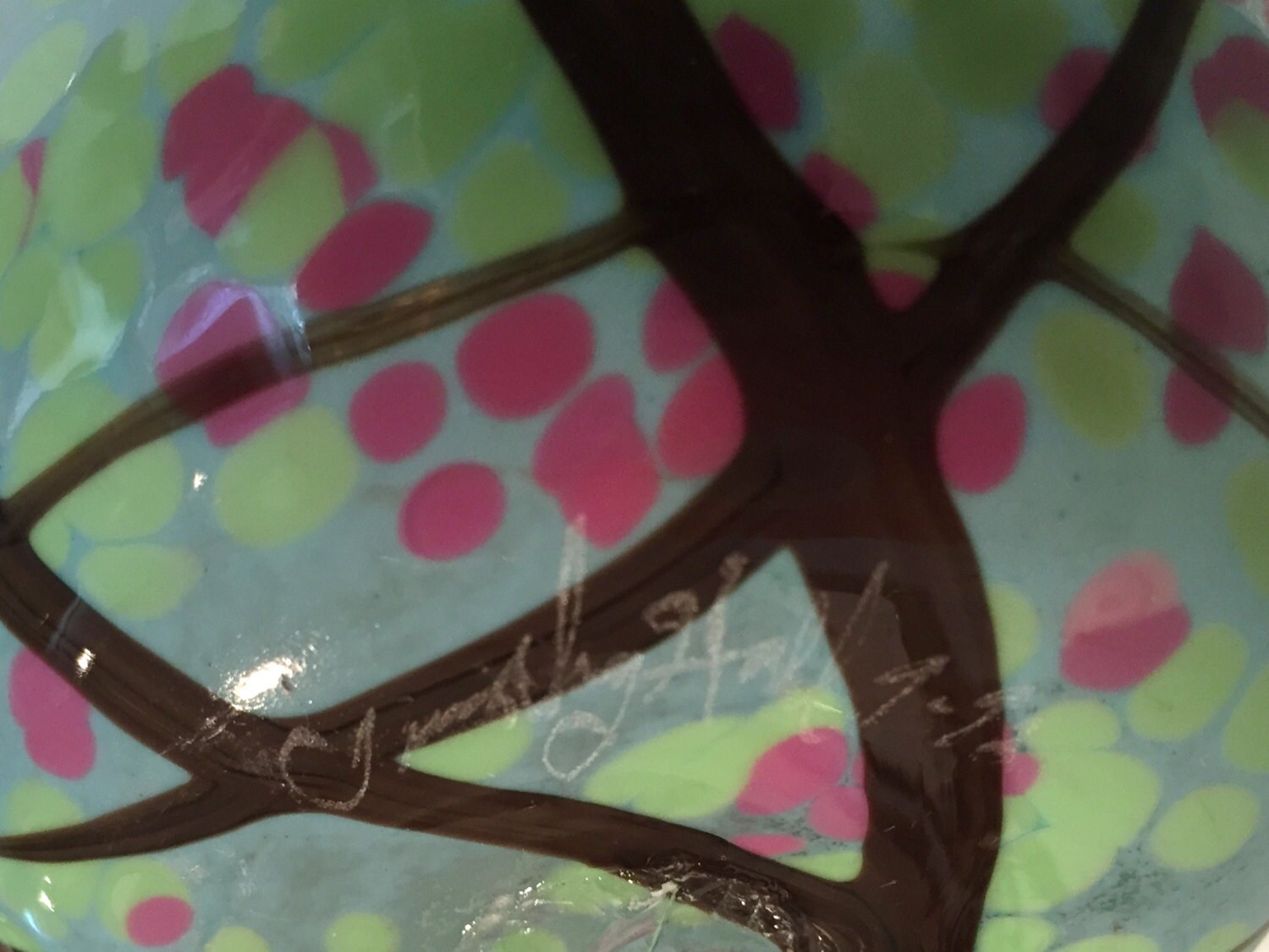 Timothy Hall Handblown Art Glass Vessel Signed & Dated - Etsy