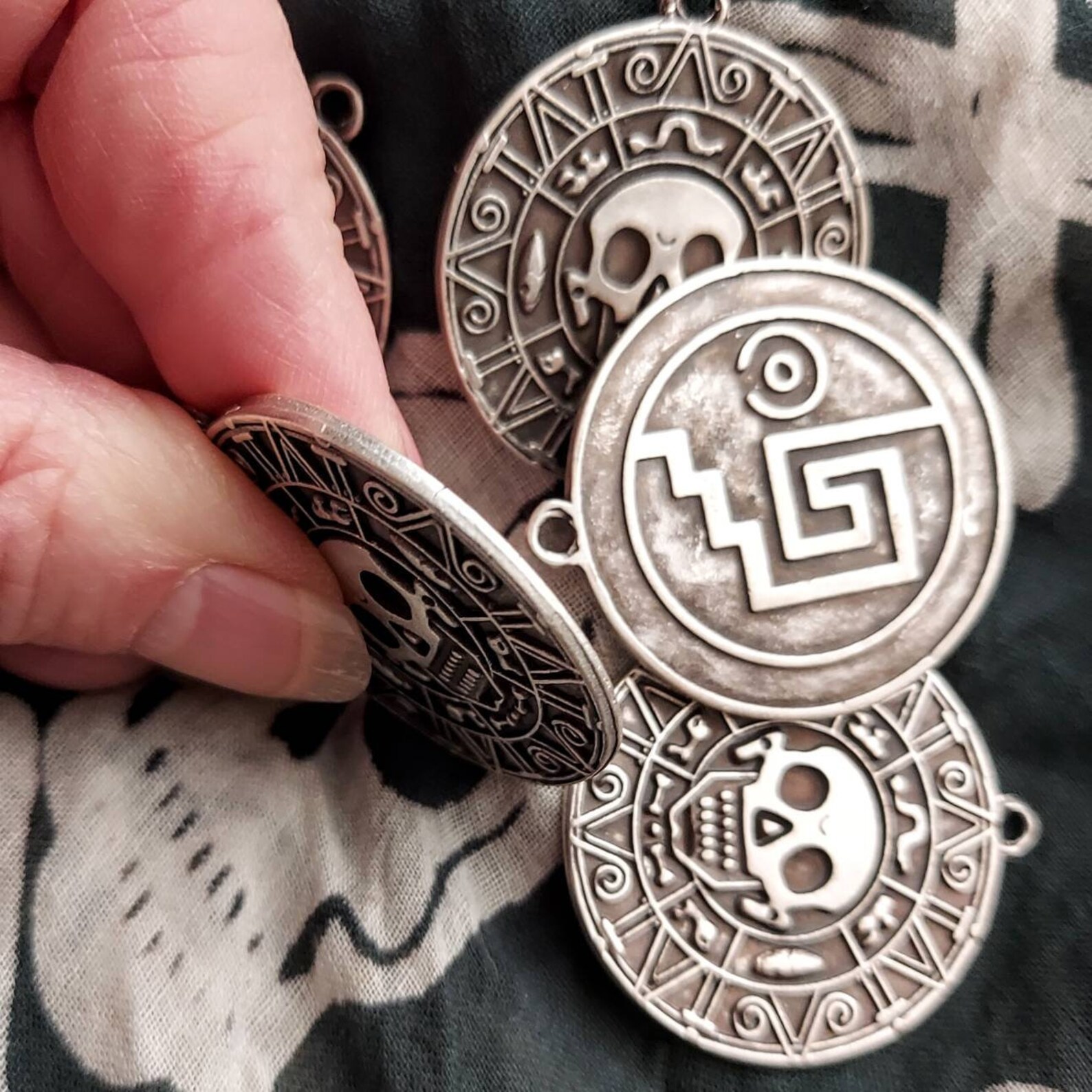 Pirate Coin Necklace Renaissance Fair Necklace Pirate - Etsy