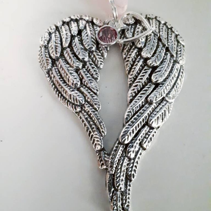 Angel Wing Key Chain - Etsy