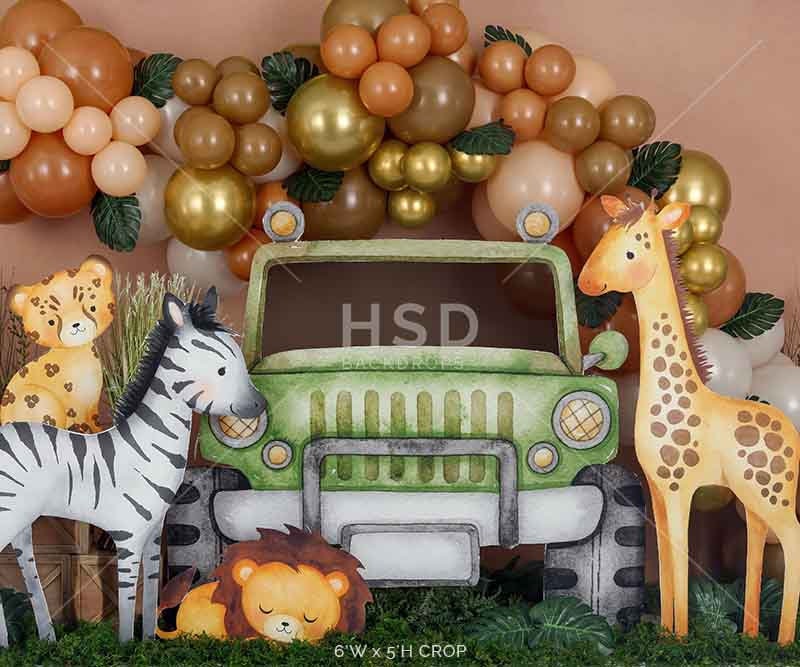 Safari Party Safari Theme Backdrop Jungle Theme Backdrop - Etsy