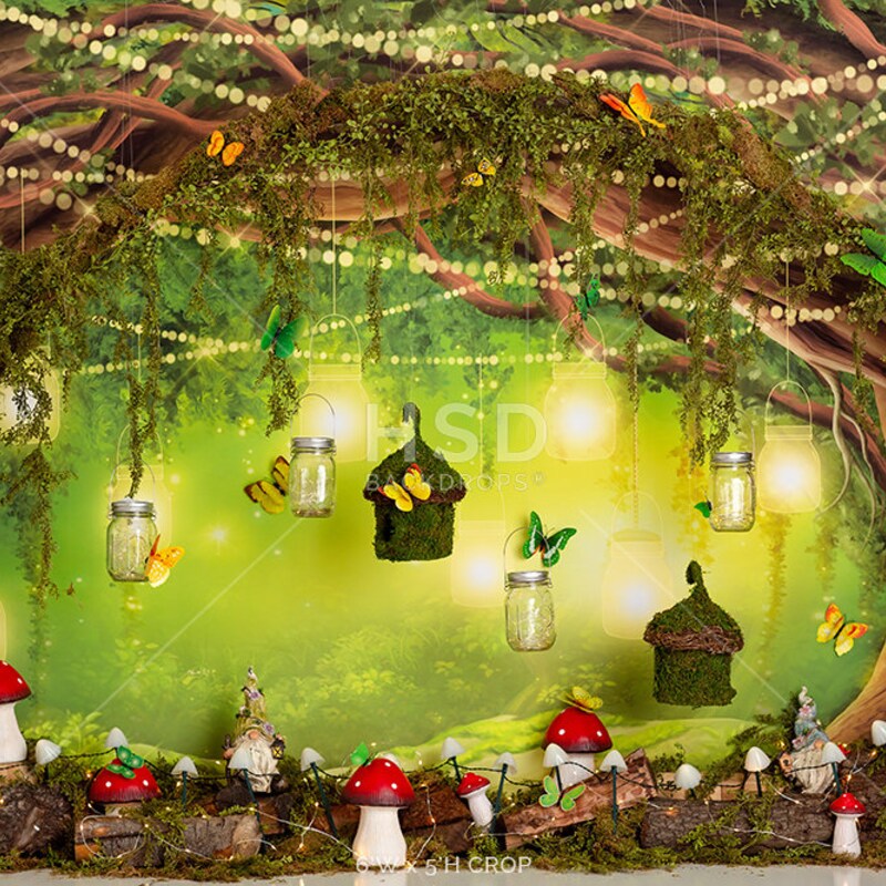 Enchanted Forest Backdrop - Etsy