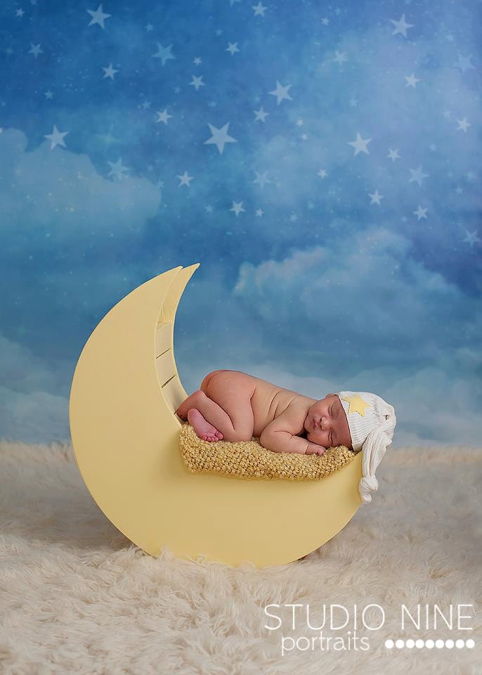 Photography Backdrop Starry Night Newborn Photography | Etsy