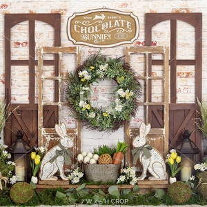 Spring Backdrop, Easter Backdrop, Spring Photo Backdrop, Easter ...