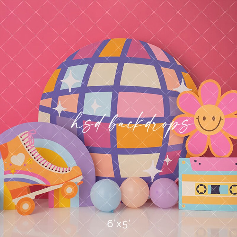 Disco Backdrop - Etsy