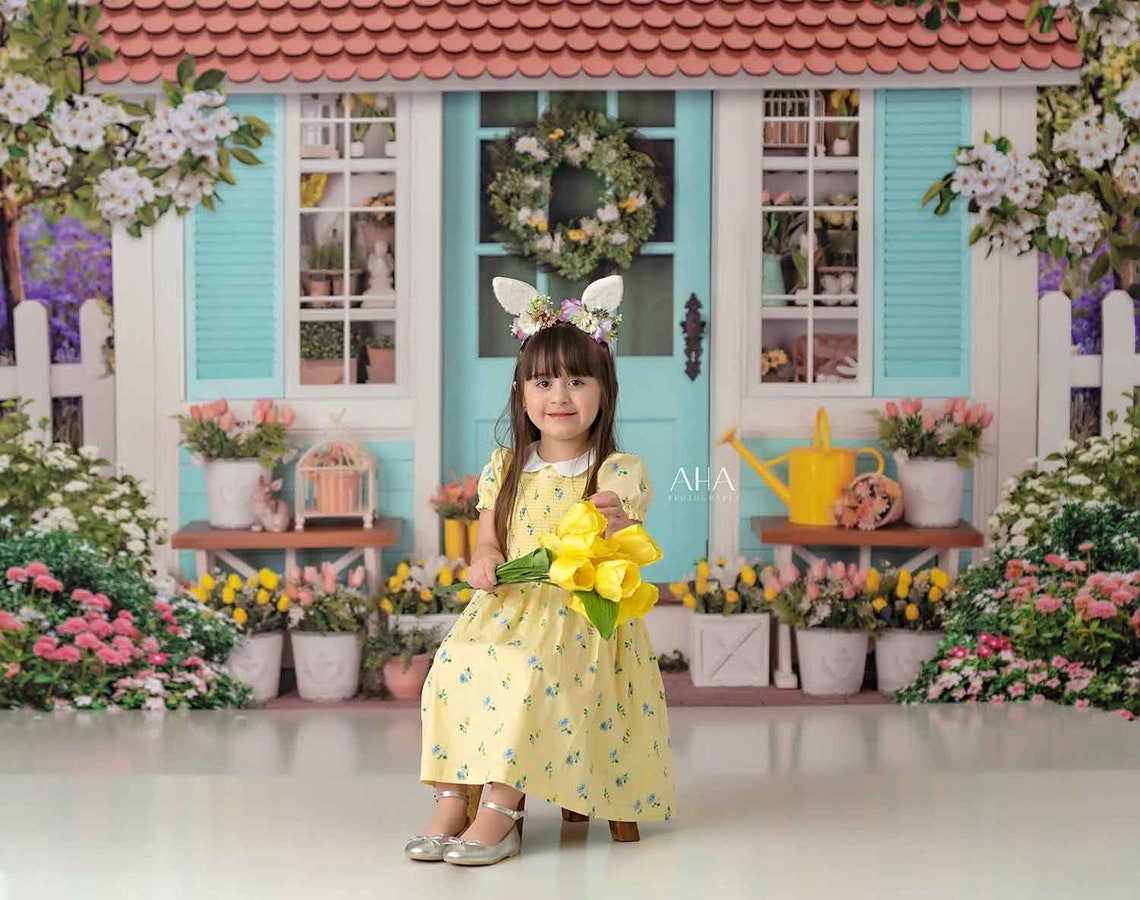 Easter Backdrop for Photography Easter Photoshoot Backdrop - Etsy