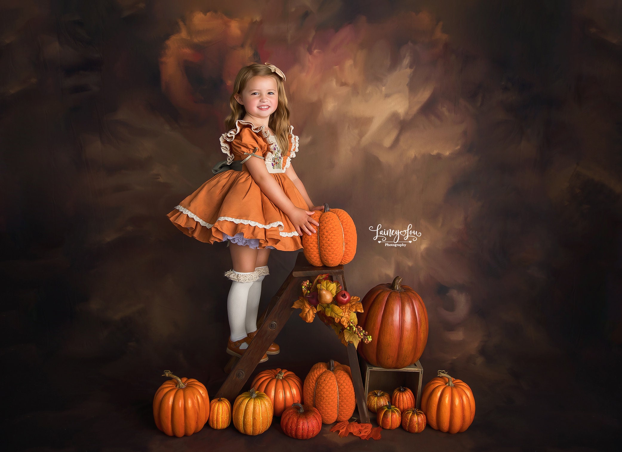 Fall Fine Art Backdrop Fall Photo Backdrop Autumn Backdrop | Etsy