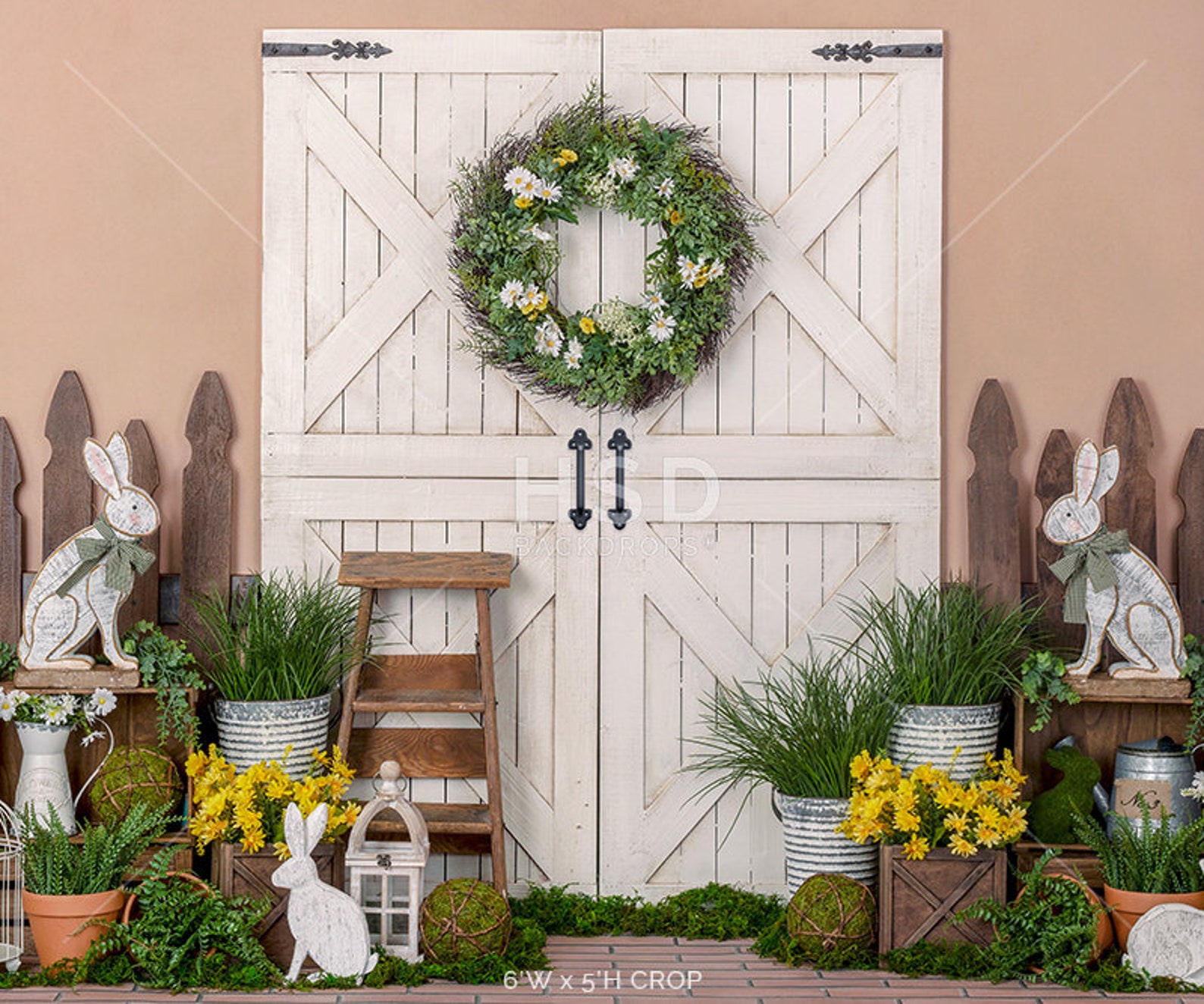 Spring Backdrop Easter Backdrop Spring Photo Backdrop - Etsy