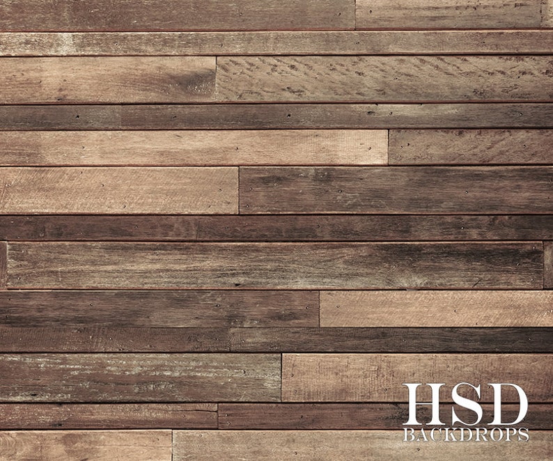 Rustic Wood Photography Backdrop Vinyl Faux Wood Floor | Etsy