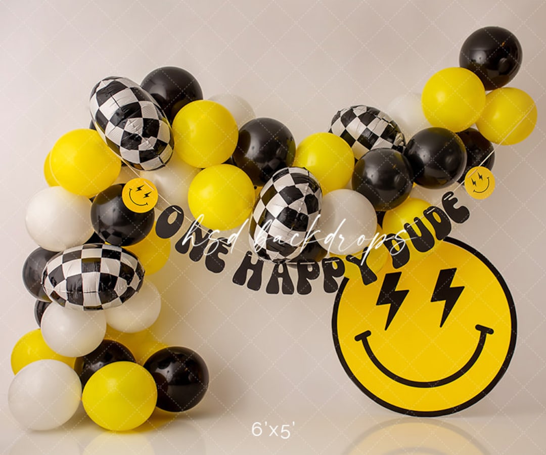 One Happy Dude Backdrop Printed Photography Backdrop - Etsy