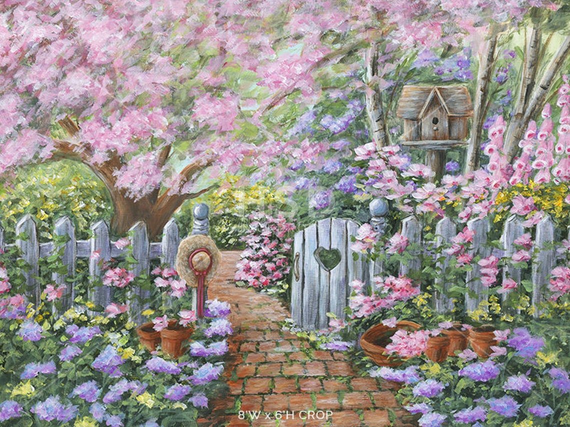 Spring Backdrop Spring Photo Backdrop Spring Backdrops for - Etsy