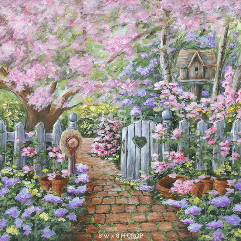 Spring Backdrop Spring Photo Backdrop Spring Backdrops for - Etsy