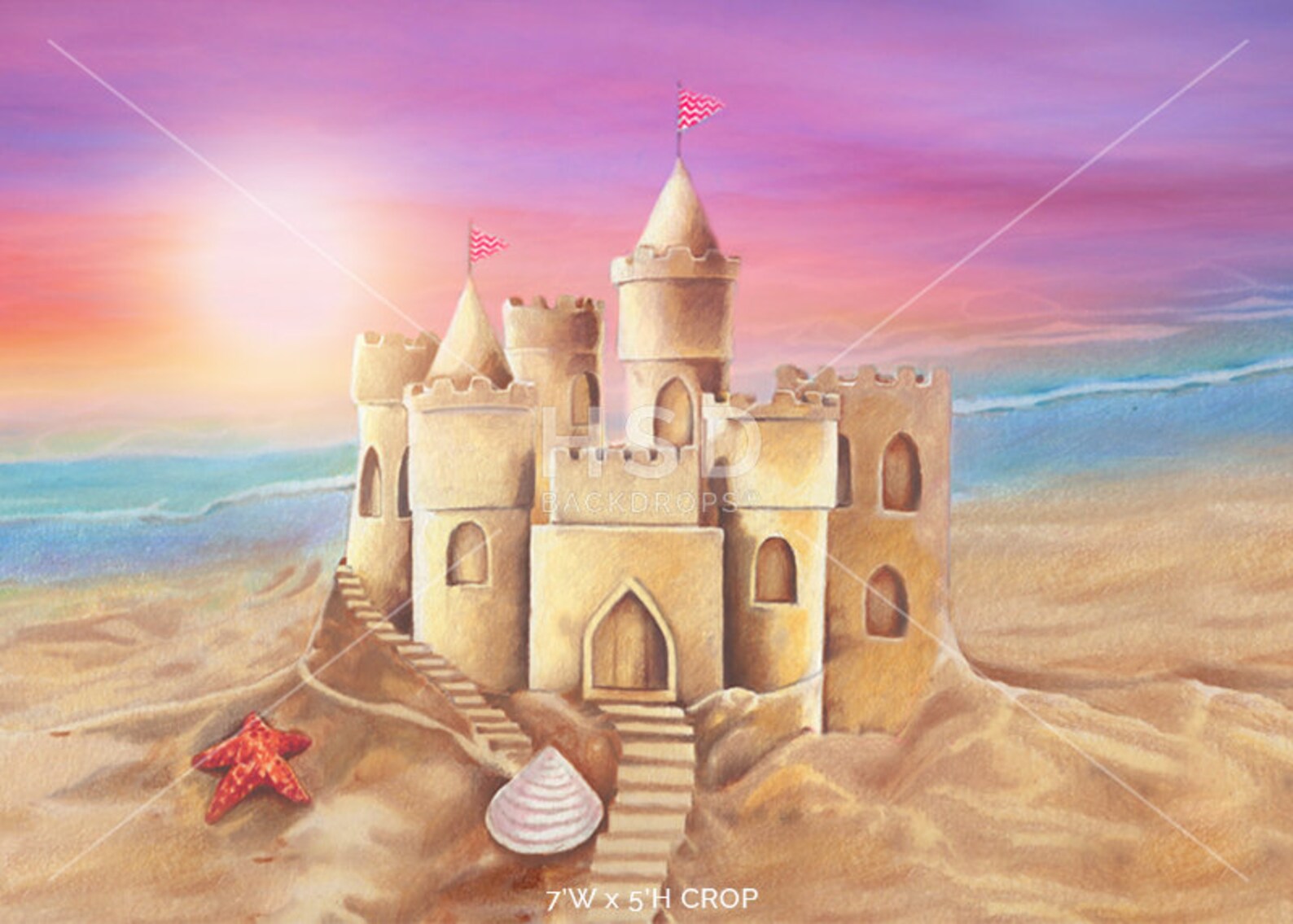 Beach Backdrop Beach Scene Backdrop Beach Backdrops for - Etsy