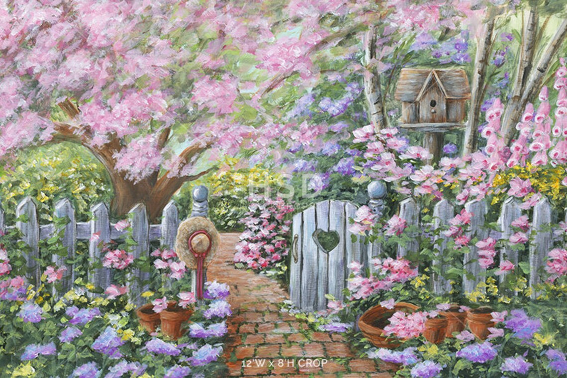 Spring Backdrop Spring Photo Backdrop Spring Backdrops for - Etsy
