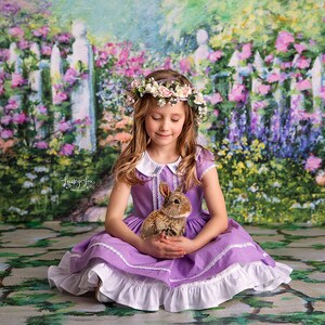 Garden Fence Photography Backdrop | Spring Photo Prop | Spring Photo ...