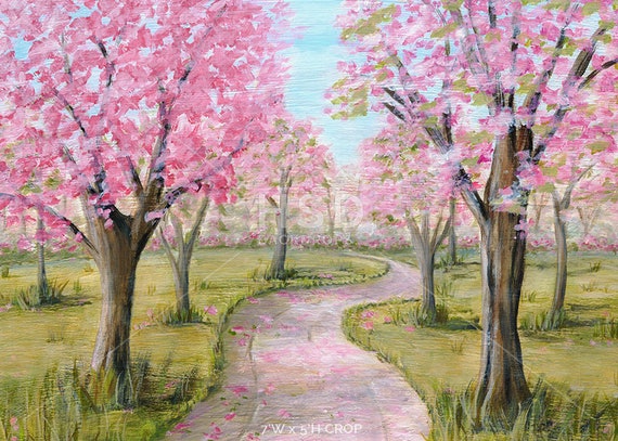 Spring Backdrop Spring Photo Backdrop Spring Backdrops for - Etsy