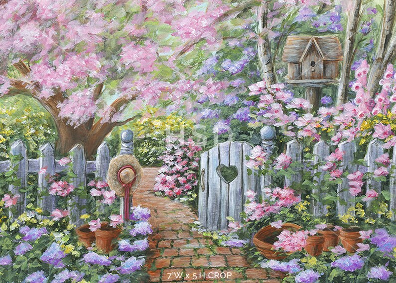 Spring Backdrop Spring Photo Backdrop Spring Backdrops for - Etsy