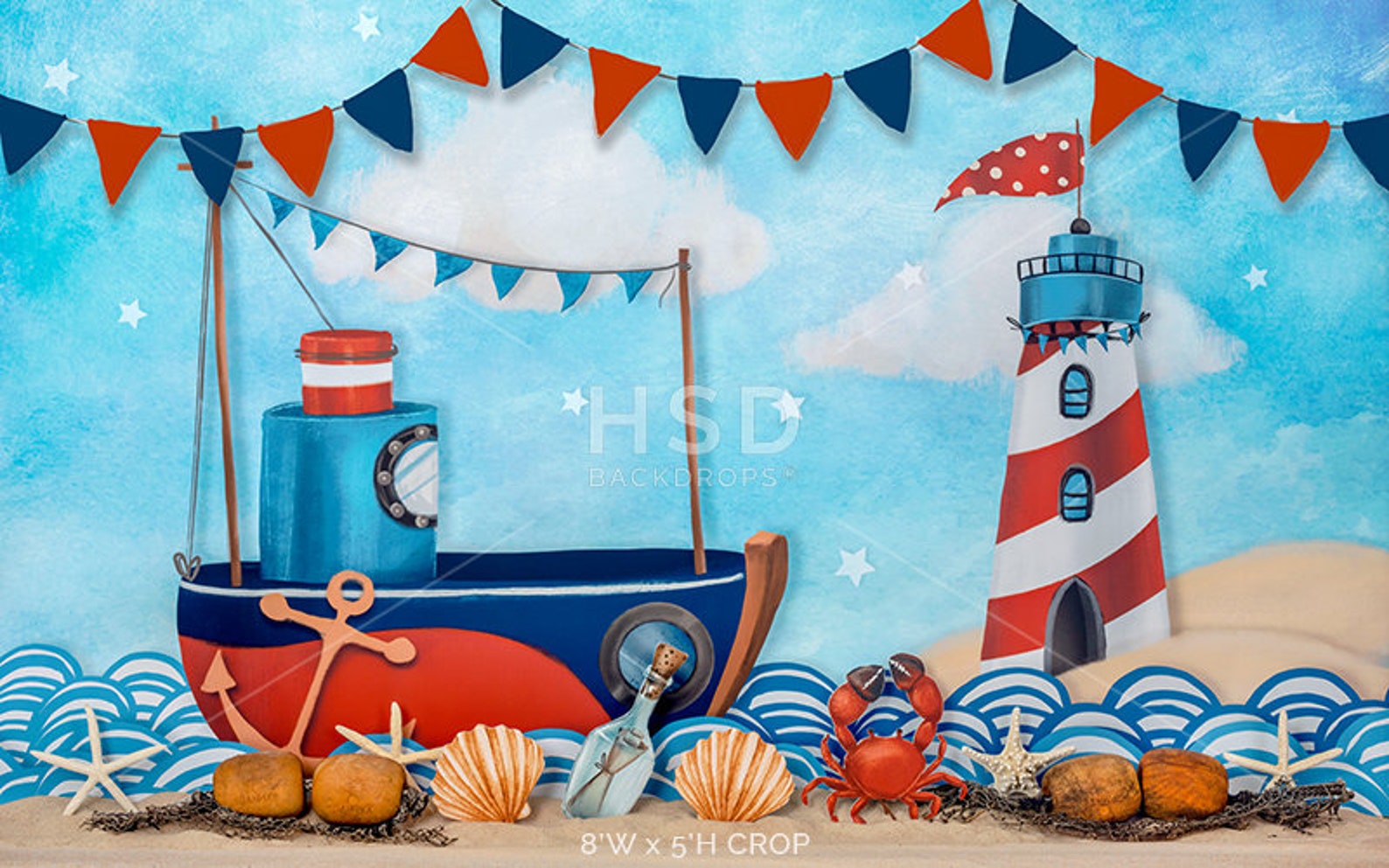 Nautical Theme Cake Smash Backdrop Nautical Backdrop Boat | Etsy