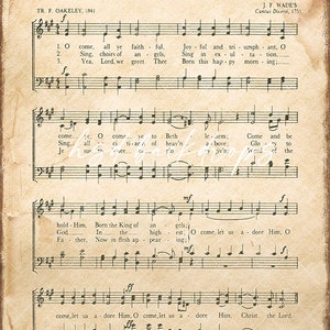 Christmas Hymn Backdrop for Photography, Photo Booth Backdrop, Outdoor ...