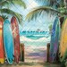 Surfer Backdrop for Photography Beach Shore Photo Backdrop Summer ...