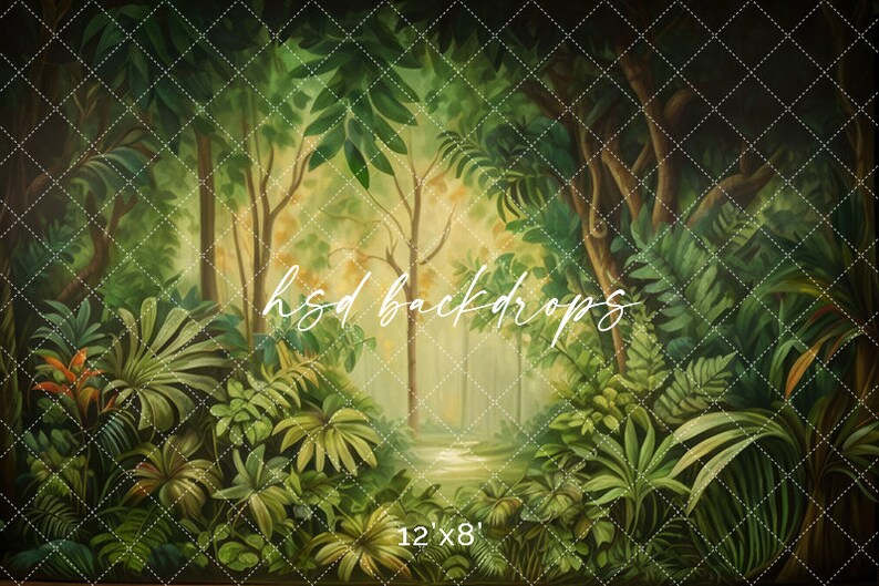 Safari Backdrop Backdrop Jungle Backdrop Safari Theme - Etsy
