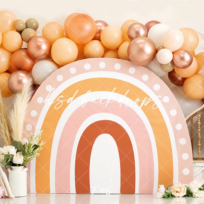 Rainbow Backdrop - Etsy