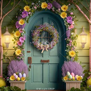 Easter Backdrop for Photography Easter Bunny Photoshoot - Etsy