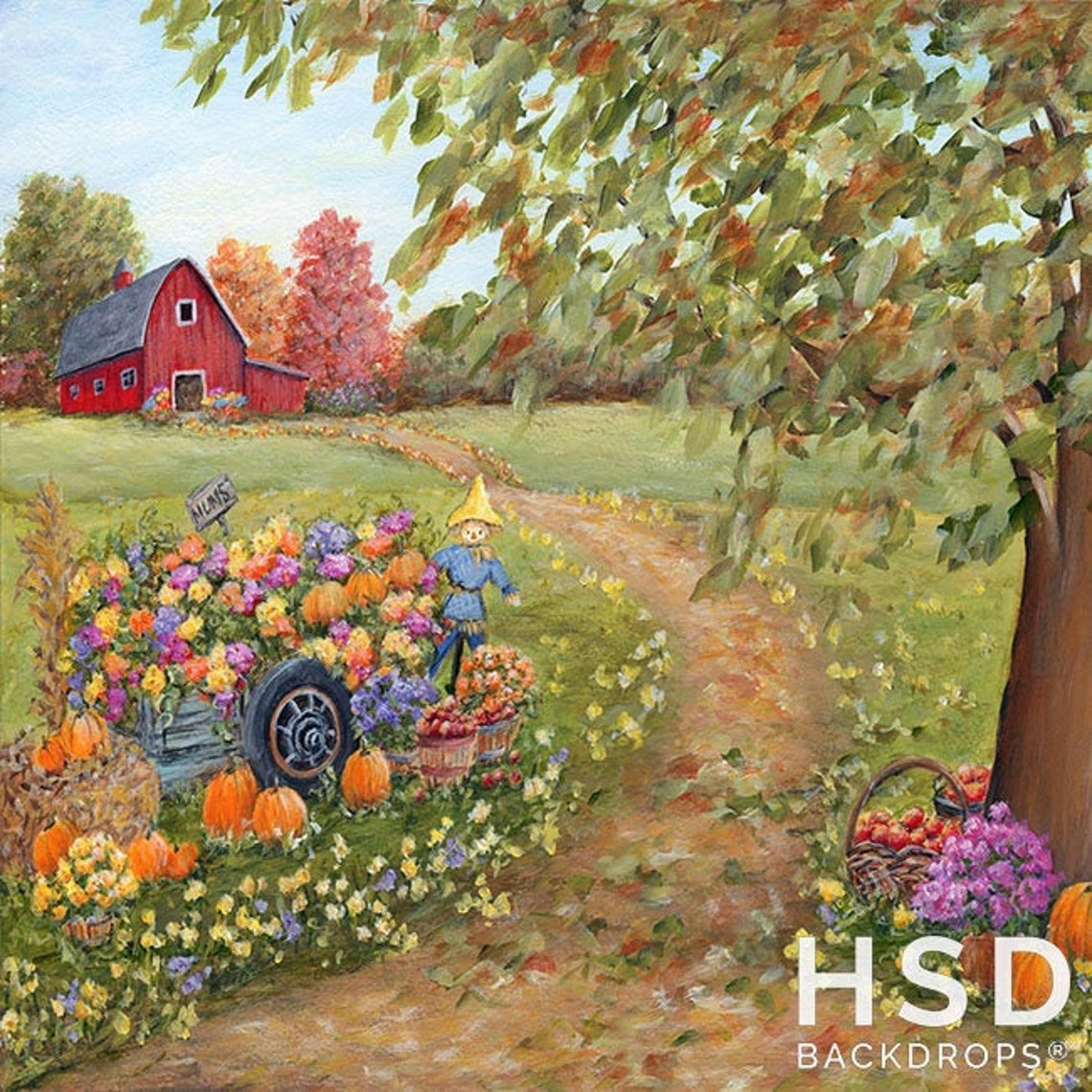 Fall Photography Backdrop Fall Backdrops for Photography - Etsy