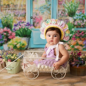 Flower Shop Photography Backdrop Spring Photo Prop Spring Photo ...
