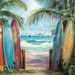 Surfer Backdrop for Photography Beach Shore Photo Backdrop Summer ...