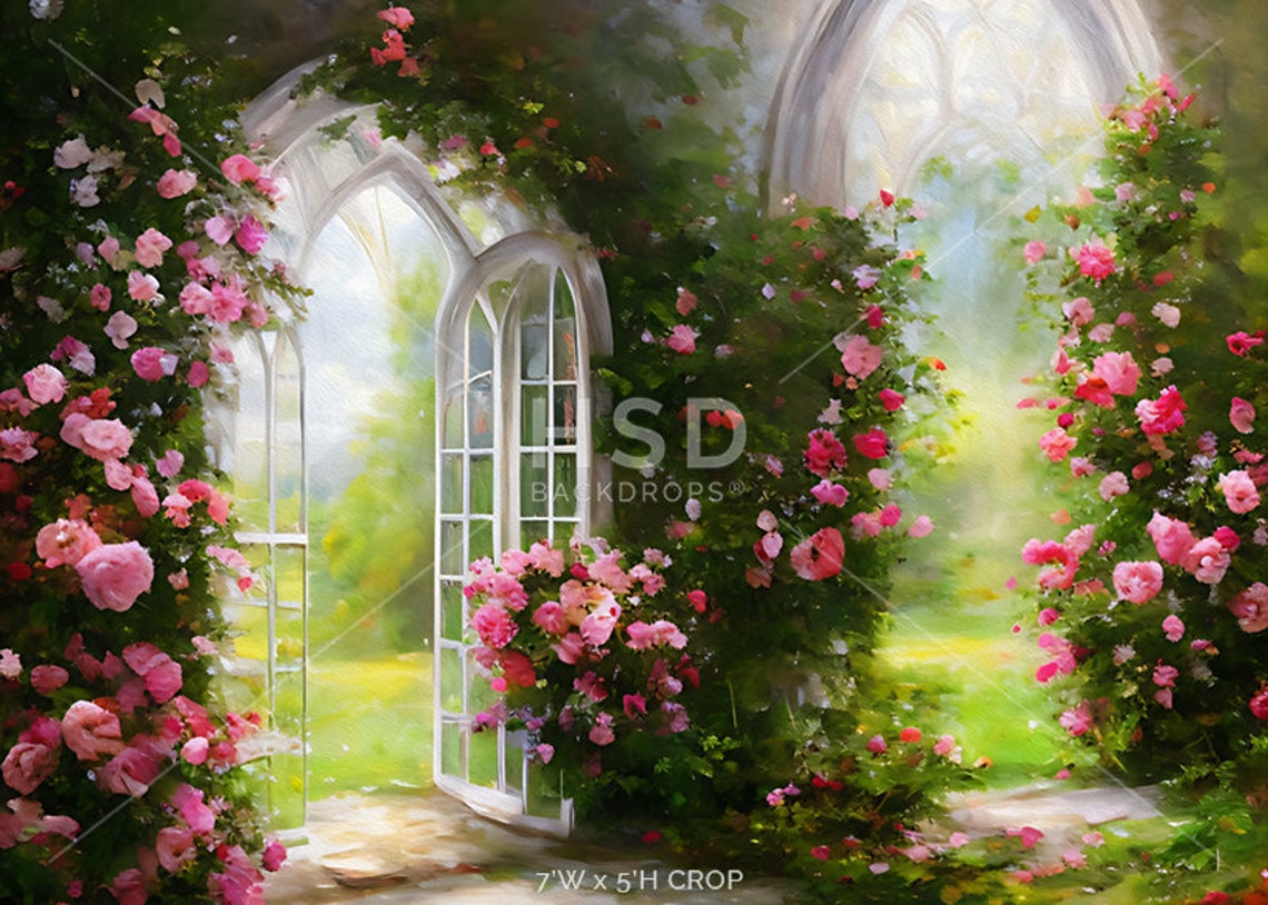 Spring Backdrop Floral Spring Photo Backdrop Spring Backdrop - Etsy