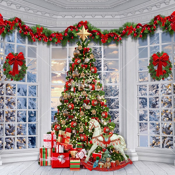 Christmas Backdrop - Etsy