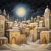 Bethlehem Backdrop for Photography, Christmas Church Backdrop, Holiday ...