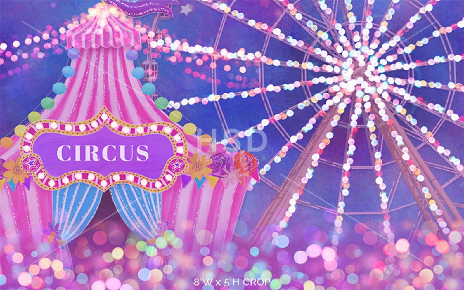 Carnival Theme Backdrop Circus Backdrop Girl Circus Tent - Etsy