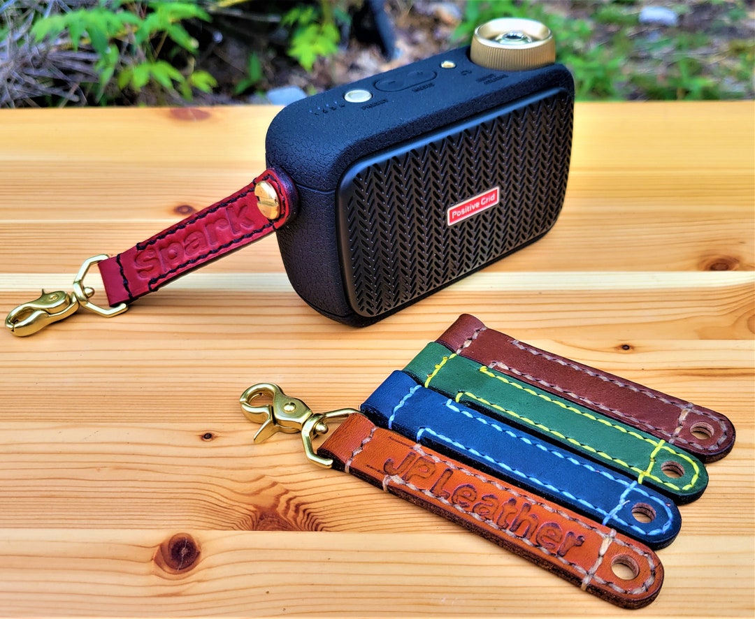 Spark GO Amp New Leather Strap Saddle Positive Grid Guitar Personalize ...