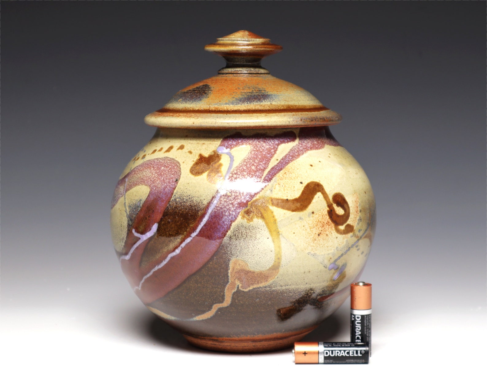 Memorial Urn 160 Cu. In. Covered Jar Hand Thrown Urn - Etsy