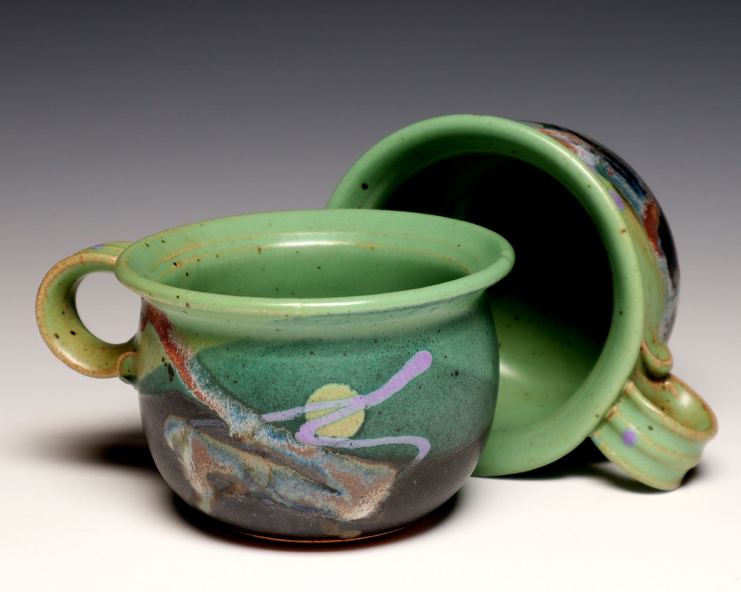 Pair of Soup Mugs - Chowder Bowls - Etsy