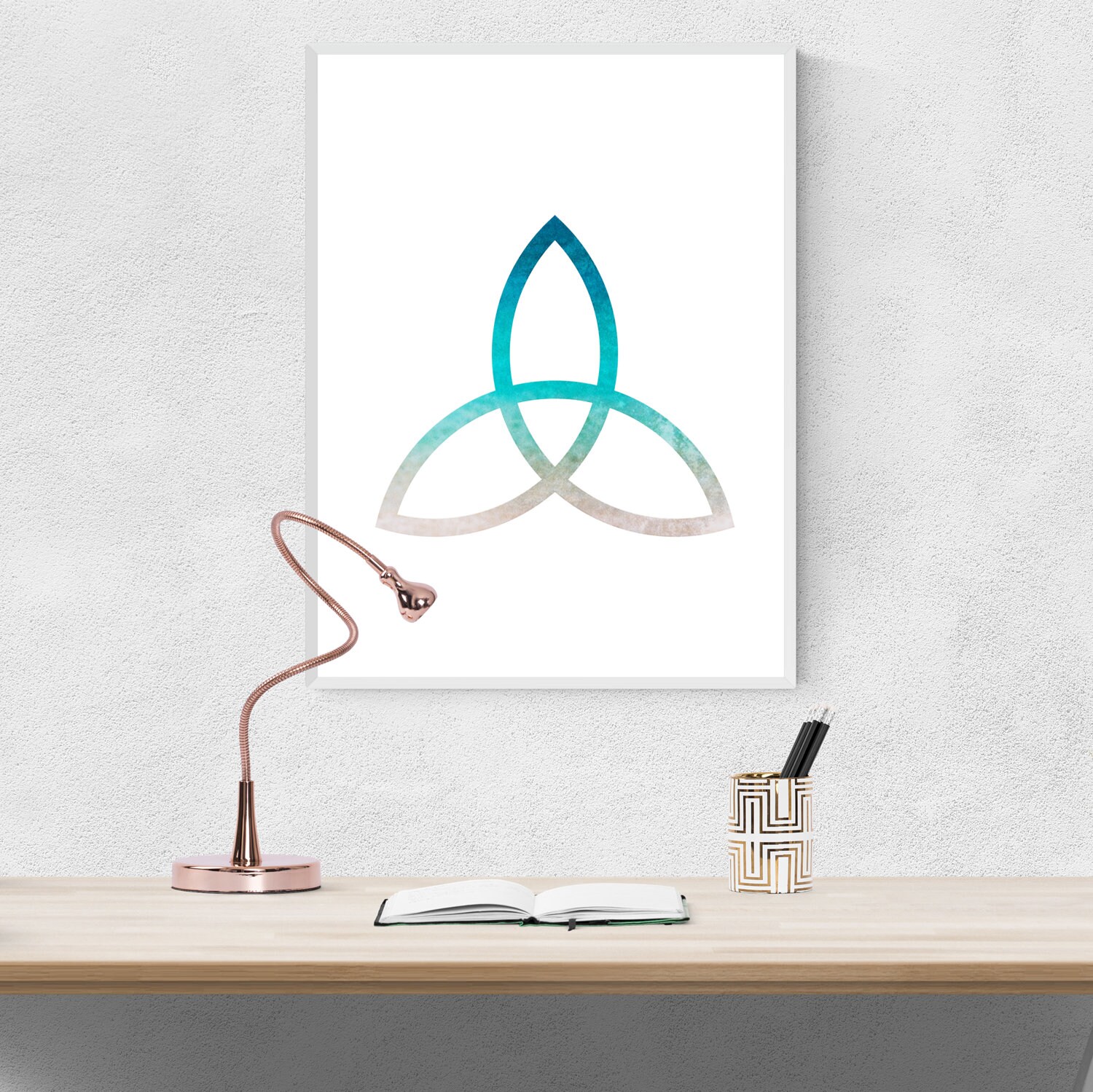 Instant Download Printable Art - Trinity Symbol - Triquetra - Celtic ...