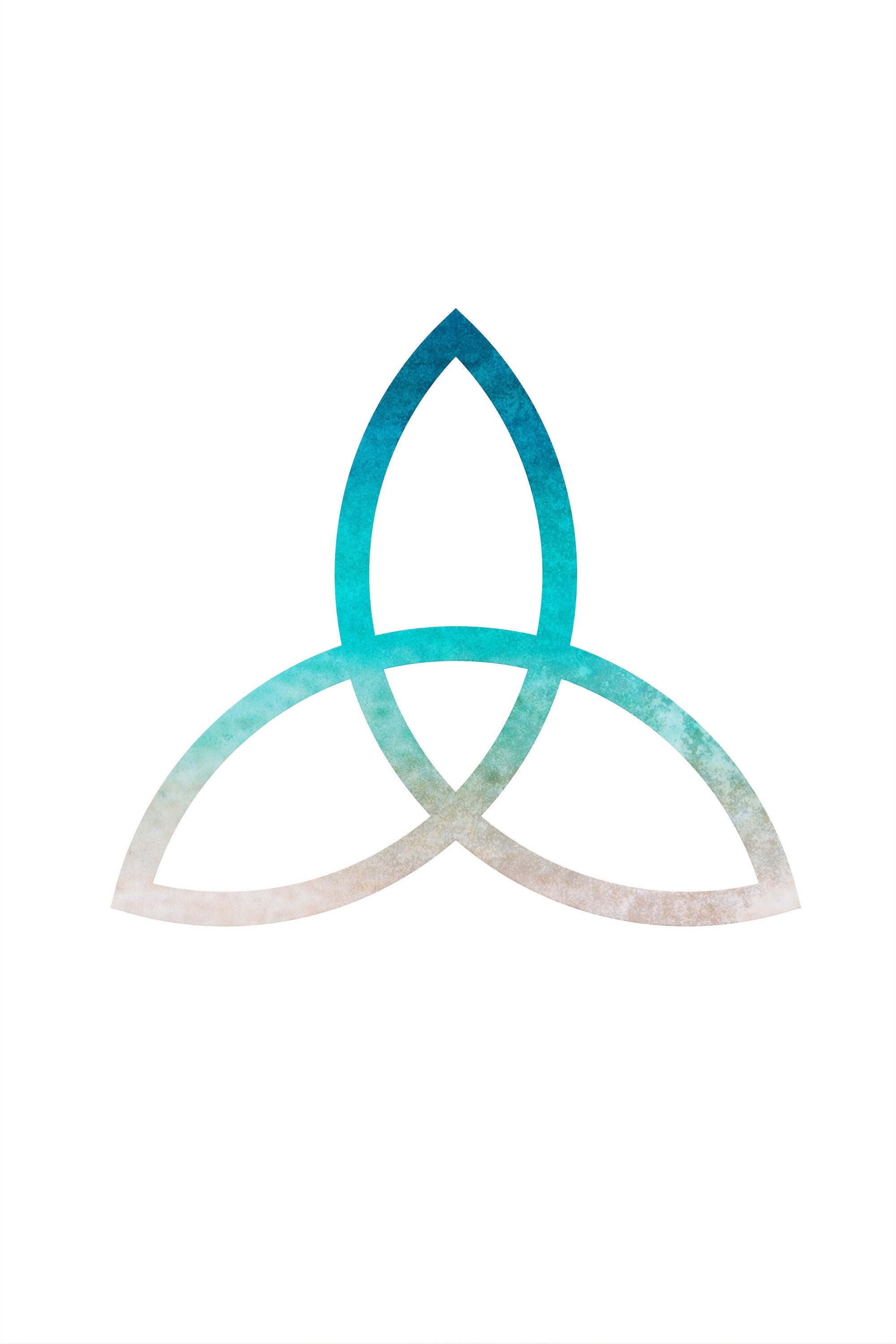 Instant Download Printable Art - Trinity Symbol - Triquetra - Celtic ...