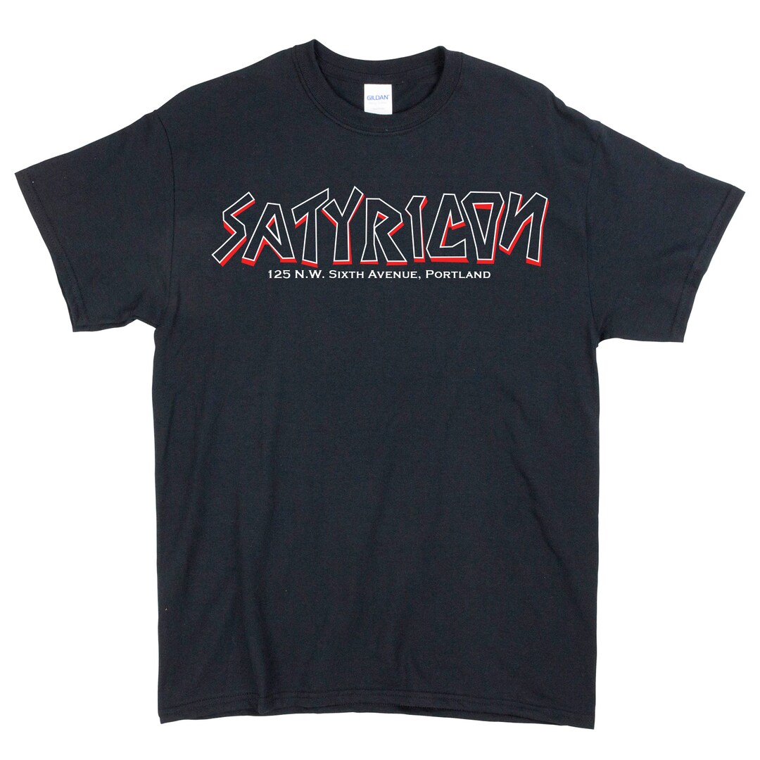 Satyricon Portland Oregon Punk T-shirt - Etsy