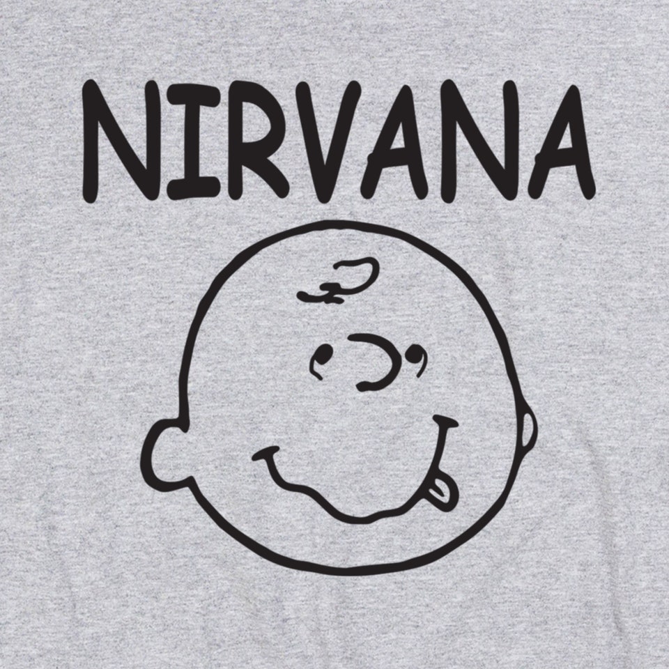 Nirvana Cartoon Grunge T-Shirt sold by Alassane | SKU 12577803 | Printerval