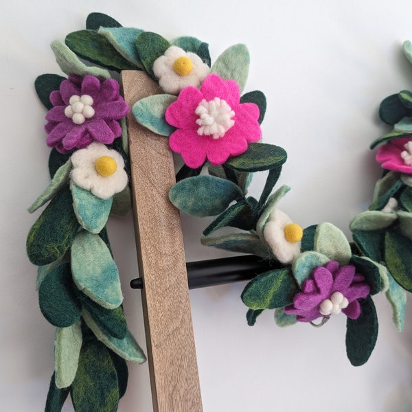 Spring Floral Garland - Etsy