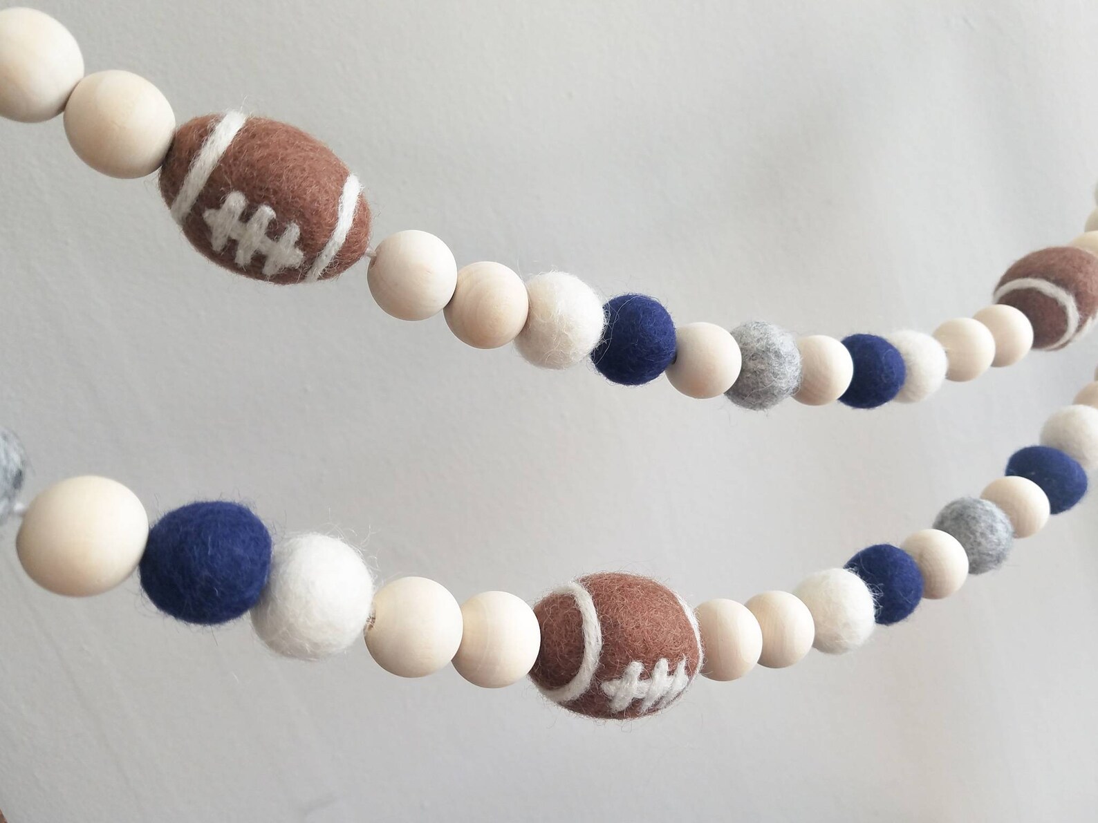 Football Decor. Football Garland. Boys Bedroom Decor. Boys - Etsy