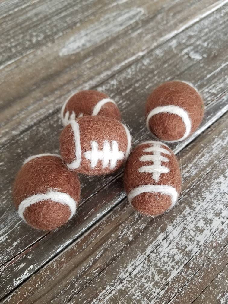 Felt Footballs. Mini Football. Football Decor. Football | Etsy