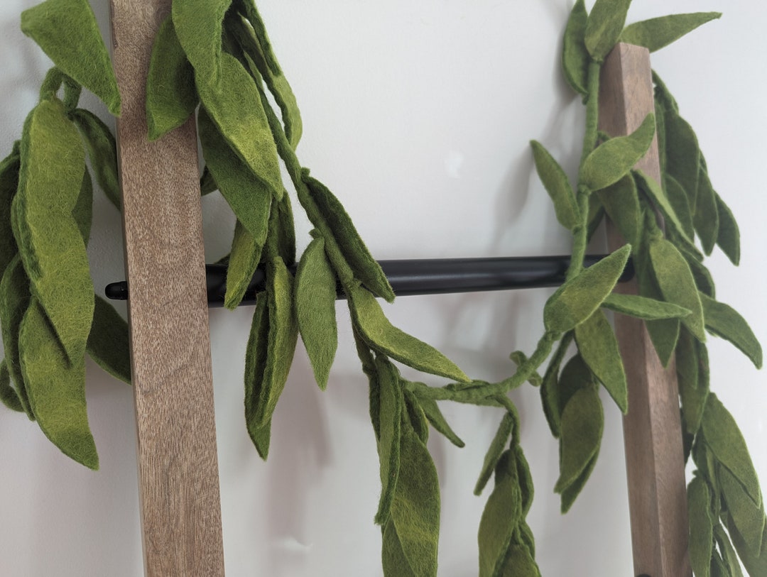 Vine Garland. Felt Leaf Garland. Felt Vine Garland. 6ft - Etsy