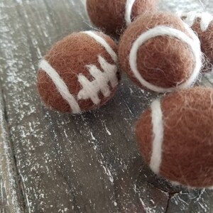 Felt Footballs. Mini Football. Football Decor. Football - Etsy