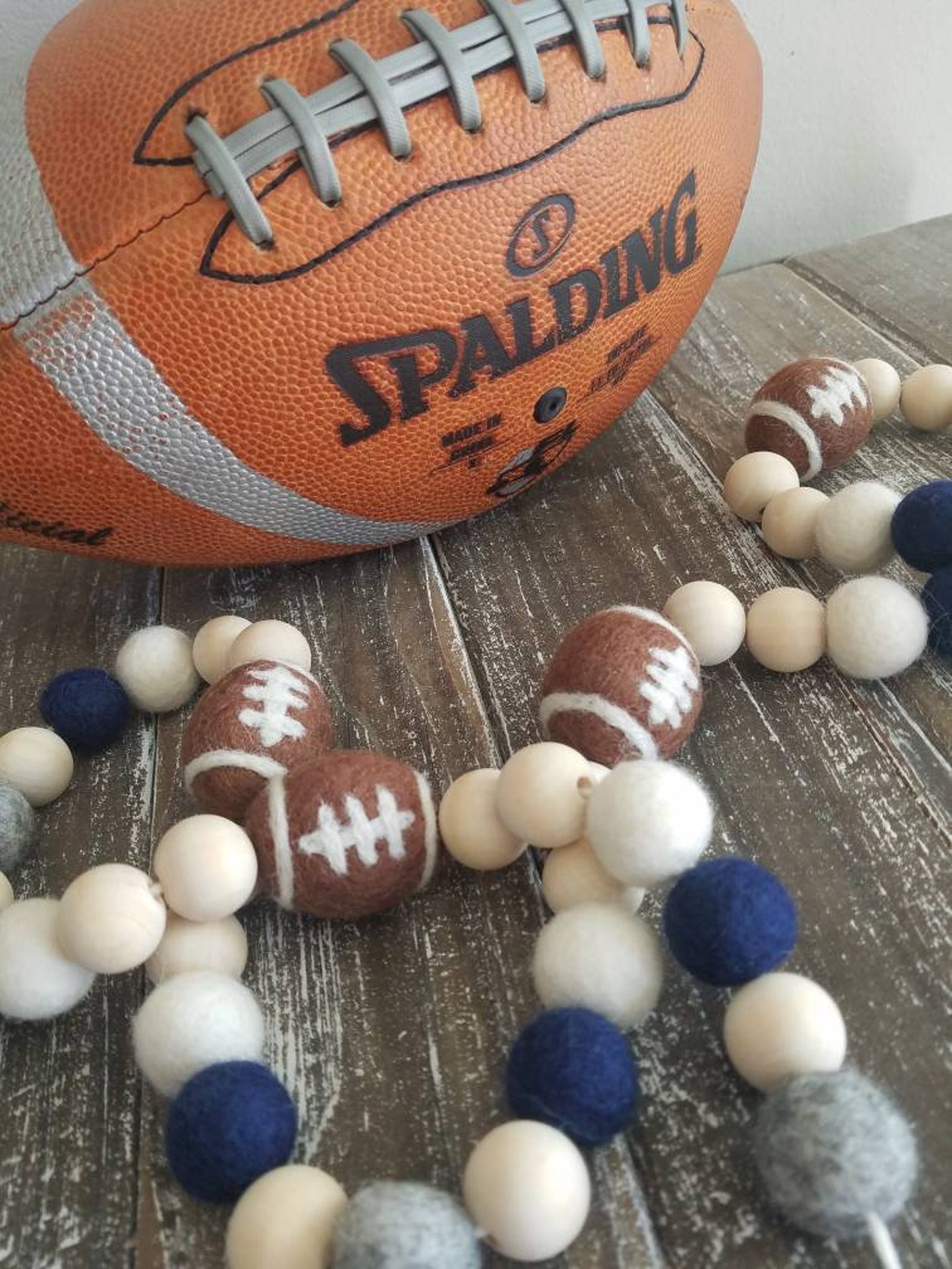 Football Decor. Football Garland. Boys Bedroom Decor. Boys - Etsy