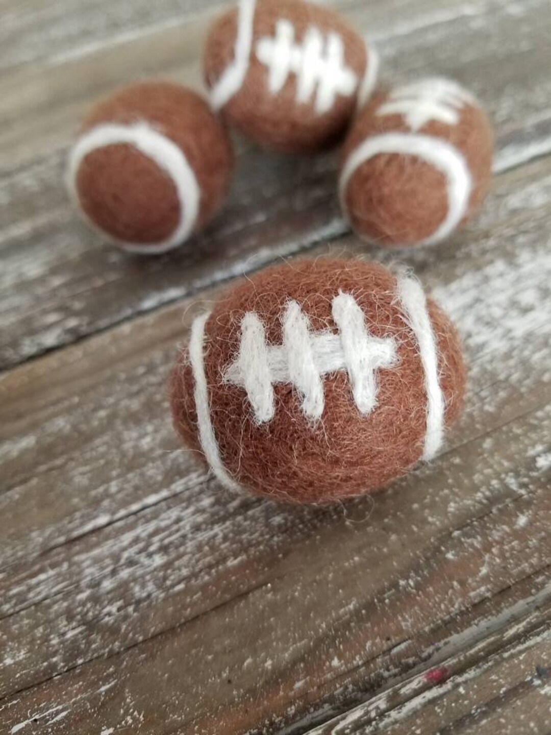 Felt Footballs. Mini Football. Football Decor. Football - Etsy