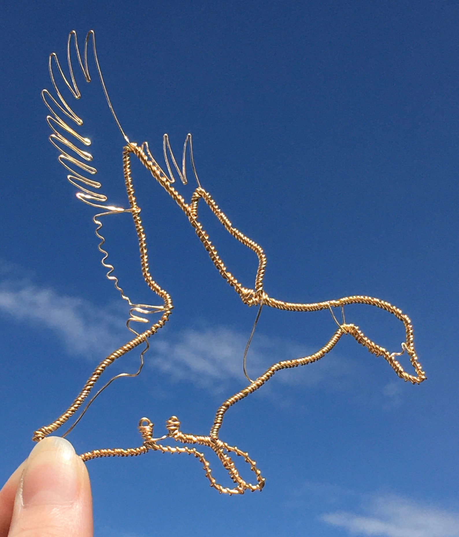 Mallard Duck, Wire Duck Ornament - Etsy