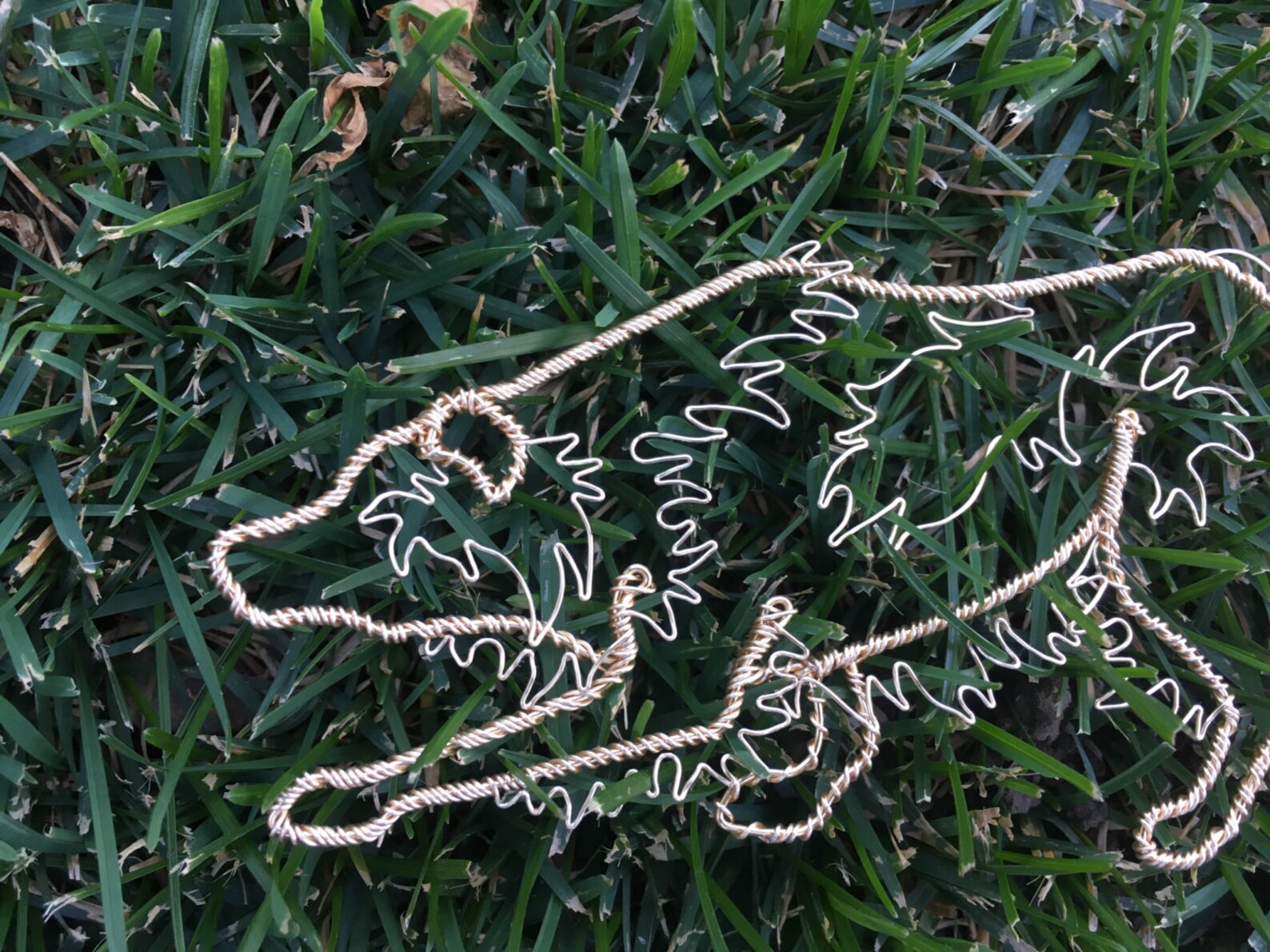 Border Collie Wire Border Collie Ornament Dog Gold - Etsy